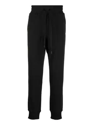 Versace Logo-tape Track Pants - Black
