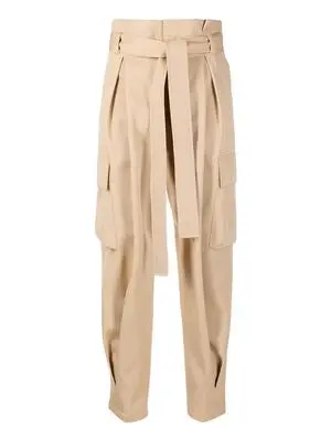 RED VALENTINO Tie-Waist Cargo Trousers