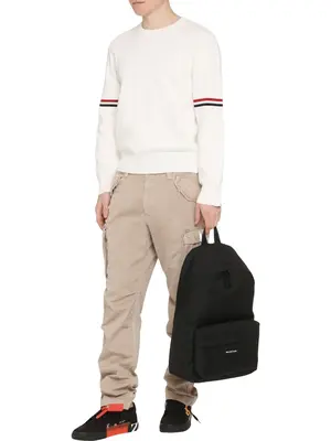 Thom Browne Thom Browne Milano Stitch Armband Jumper White