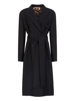 DOLCE & GABBANA Dolce & Gabbana Belted Double-Breasted Coat