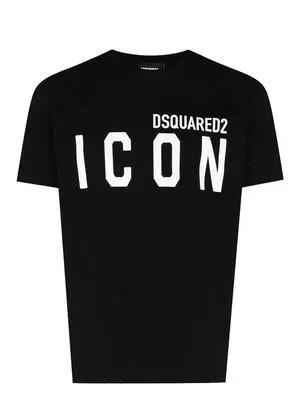 Dsquared2 Icon Logo-print T-shirt - Black