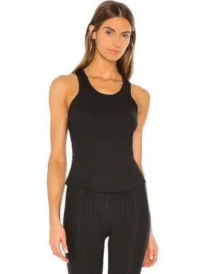 Year Of Ours Ribbed Sporty Tank - Black