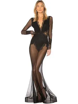 MICHAEL COSTELLO X Martin Gown - Black