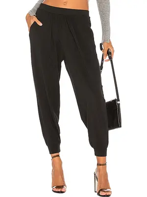 BOBI Jersey Jogger - Black