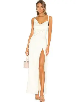 CAMILA COELHO Reyna Maxi Dress - Pearl White
