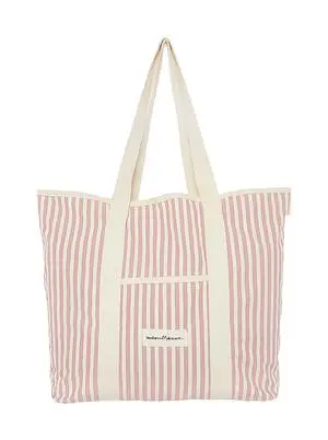 BUSINESS & PLEASURE The Beach Bag - Laurens Pink Stripe