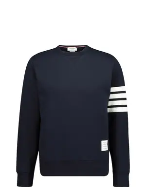 THOM BROWNE 4-Bar Cotton Classic Sweatshirt