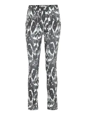 MARANT ETOILE Jamie Mid-rise Skinny Jeans - Black