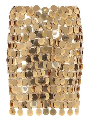 Rabanne Chainmail Mini Skirt - Metallic