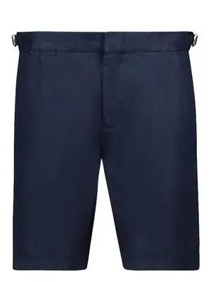 Orlebar Brown Norwich Slim-fit Linen Shorts - Blue