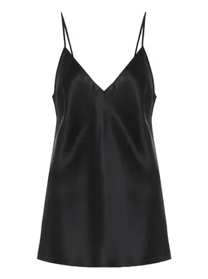 JOSEPH Silk-satin Camisole - Black