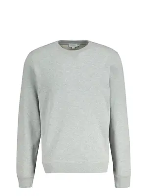 Sunspel Cotton Loopback Sweatshirt - Grey