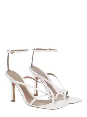 Bottega Veneta Stretch Leather Sandals - White