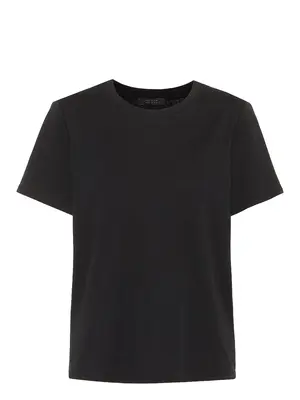 THE ROW Wesler Cotton Jersey T-shirt - Black