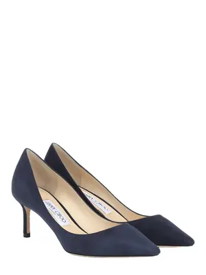 JIMMY CHOO Romy 60 Suede Pumps - Blue