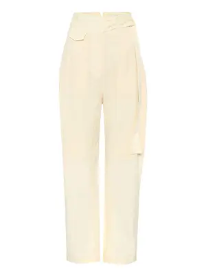 LOW CLASSIC LOW CLASSIC High-Rise Straight Pants