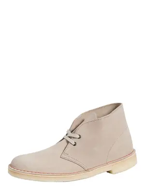Clarks Suede Desert Boots Sand