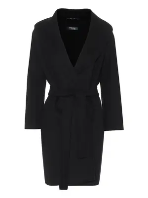MAX MARA S Max Mara Messi Belted Virgin Wool Coat