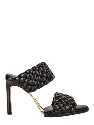 BOTTEGA VENETA Bottega Veneta Lido Leather Woven Sandals