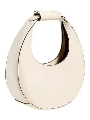 Staud Mini Moon Bag - Cream