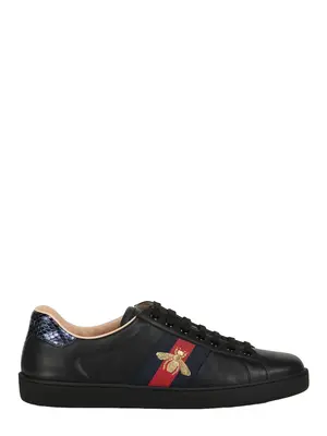 Gucci Gucci Ace Bee Sneakers Black-10