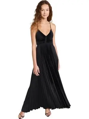 A.L.C. A.L.C. Aries Maxi Dress Black