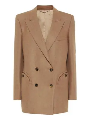 BLAZÉ MILANO Cholita Everyday Wool-blend Blazer - Beige