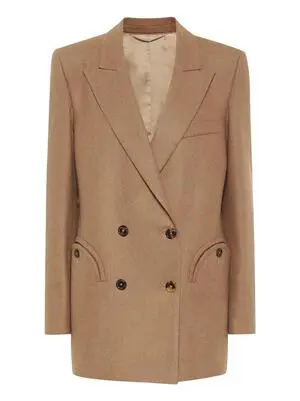 BLAZÉ MILANO Cholita Everyday Wool-blend Blazer - Beige