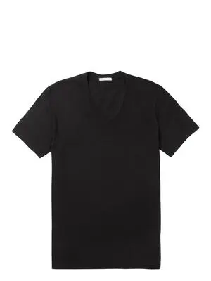 JAMES PERSE Cotton-jersey T-shirt - Black