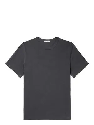 JAMES PERSE Combed Cotton-jersey T-shirt - Gray