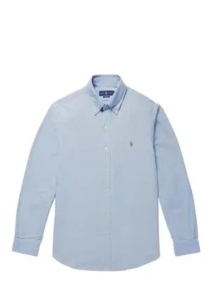 Polo Ralph Lauren Polo Ralph Lauren - Slim-Fit Cotton Oxford Shirt - Men - Blue - XS Blue
