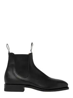 R.M.WILLIAMS Heritage Craftsman Leather Chelsea Boots - Black