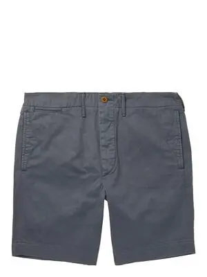 Ralph Lauren Slim-fit Cotton-twill Chino Shorts - Blue