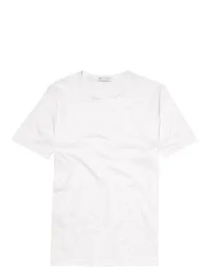 SUNSPEL Sunspel - Superfine Cotton Underwear T-Shirt - Men - White - XS