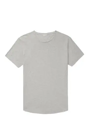 Orlebar Brown Ob-t Slim-fit Cotton-jersey T-shirt - Gray