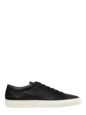COMMON PROJECTS Original Achilles Full-grain Leather Sneakers - Black