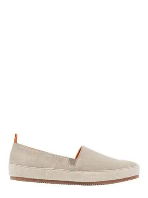 Mulo Linen Espadrilles - Neutrals
