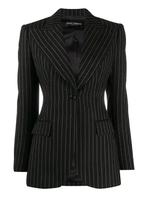 DOLCE & GABBANA Dolce & Gabbana Pinstriped Blazer
