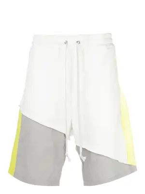 GOD'S MASTERFUL CHILDREN Terry Shorts - White