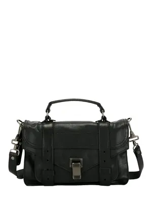 Proenza Schouler Ps1 Tiny Satchel - Black