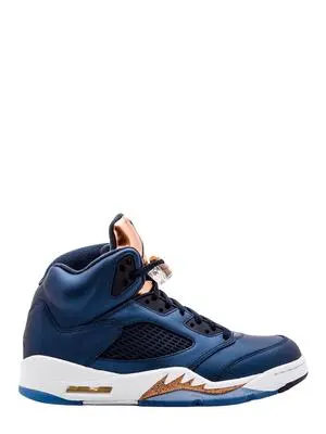 JORDAN 5 Retro High-top Sneakers - Blue