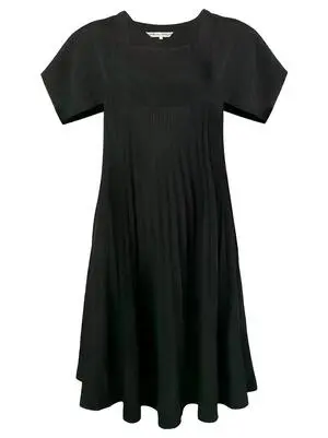 Comme Des Garçons 1980's Pleated Dress - Black