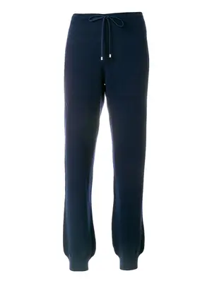 BARRIE Cashmere Jogger Trousers - Blue