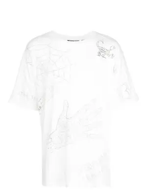 HACULLA. Mixed Mania Oversized T-shirt - White
