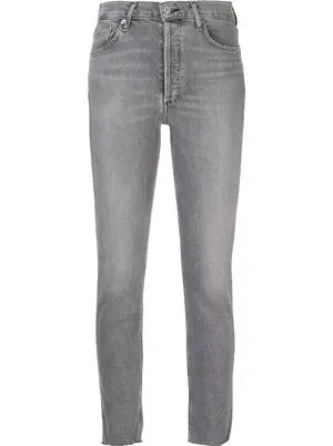 AGOLDE Nico Slim-fit Jeans - Grey