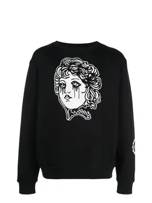HACULLA. Cry Sweatshirt - Black