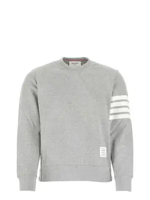 Thom Browne Engineered 4-bar Jersey Sweatshirt - Grey
