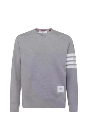Thom Browne Loopback 4-bar Sweatshirt - Grey