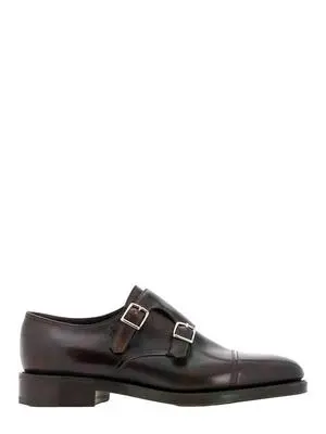JOHN LOBB William Buckled Monk Shoes