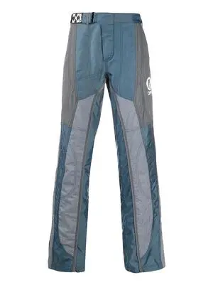 OFF-WHITE Off-White Panelled Straight-Leg Trousers